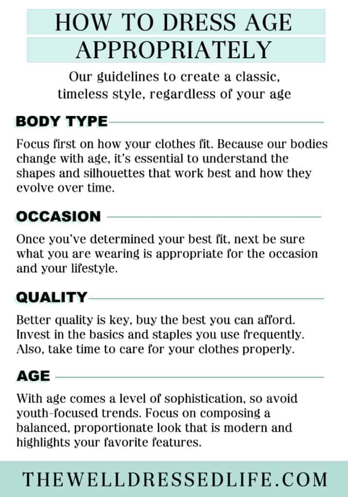 Stop Worrying About How to Dress Age Appropriate