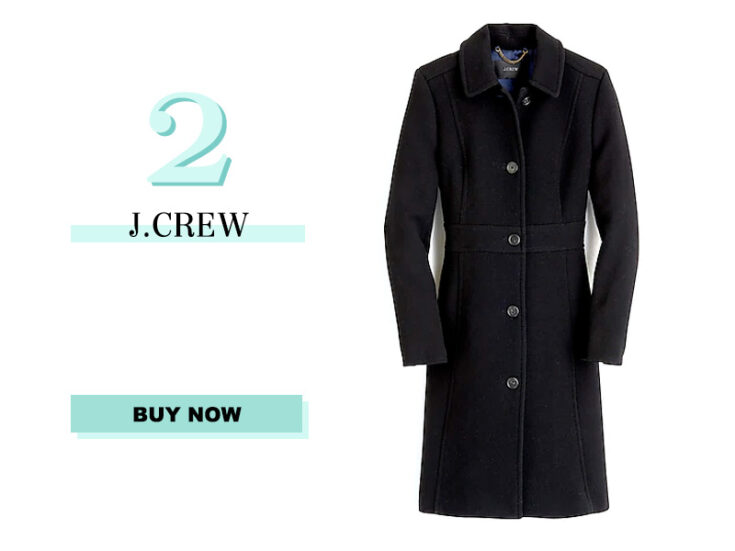 5 Classic Black Wool Coats