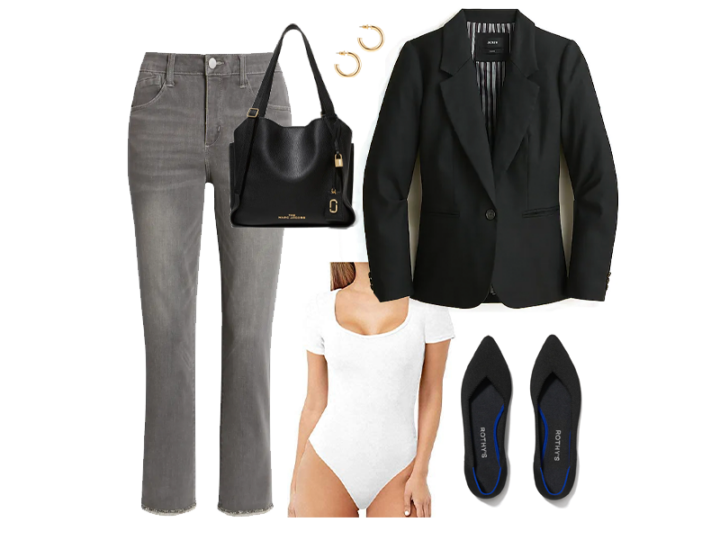 How to Wear Gray Jeans: 3 Stylish Outfit Ideas