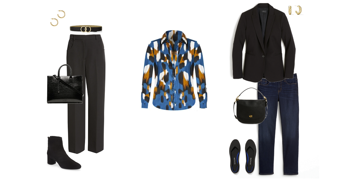 Outfit Formula: The Print Blouse