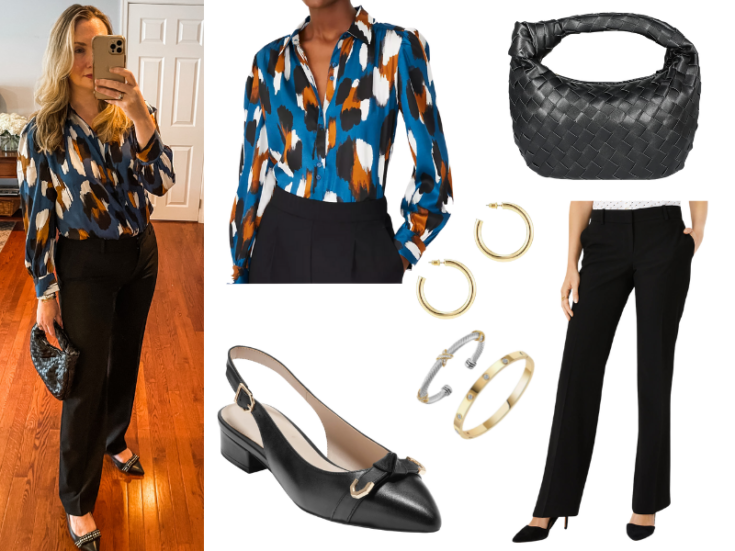 Outfits in Real Life: Pop of Print