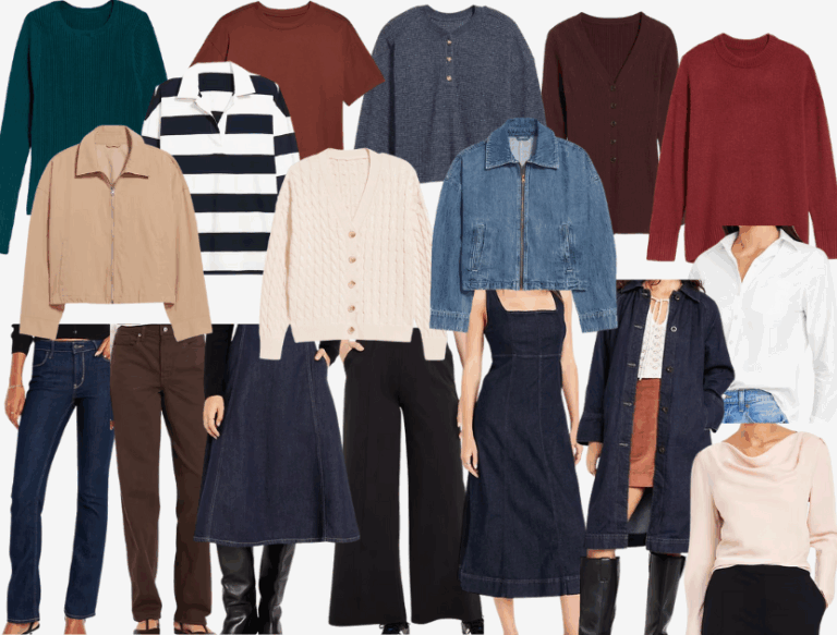 Old Navy Fall Capsule Wardrobe: 17 Timeless Pieces for 2025